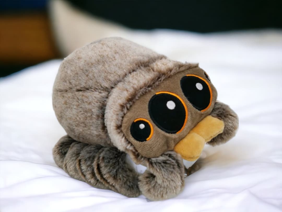 Jumping Spider Plushie, Cute Spider Plush Toys, Baby Spider Plush Gift ...