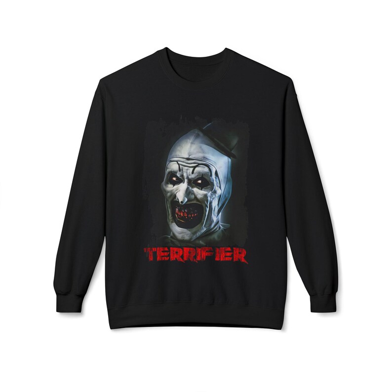 The Terrifier , Halloween Crewneck Sweatshirt, Halloween Shirts ...