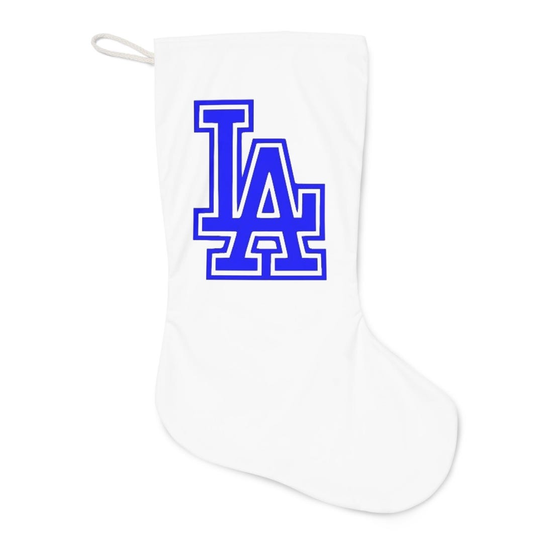Christmas Stocking, Dodgers LA Baseball Fans Holiday Season Stocking ...