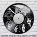 Led Zeppelin - Laser Cut Vinyl LP Record Template (FILES INCLUDED: Psd ...