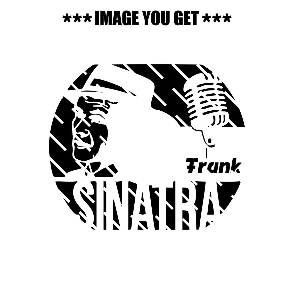 Frank Sinatra Laser Cut Vinyl LP Record Template FILES INCLUDED: Psd ...