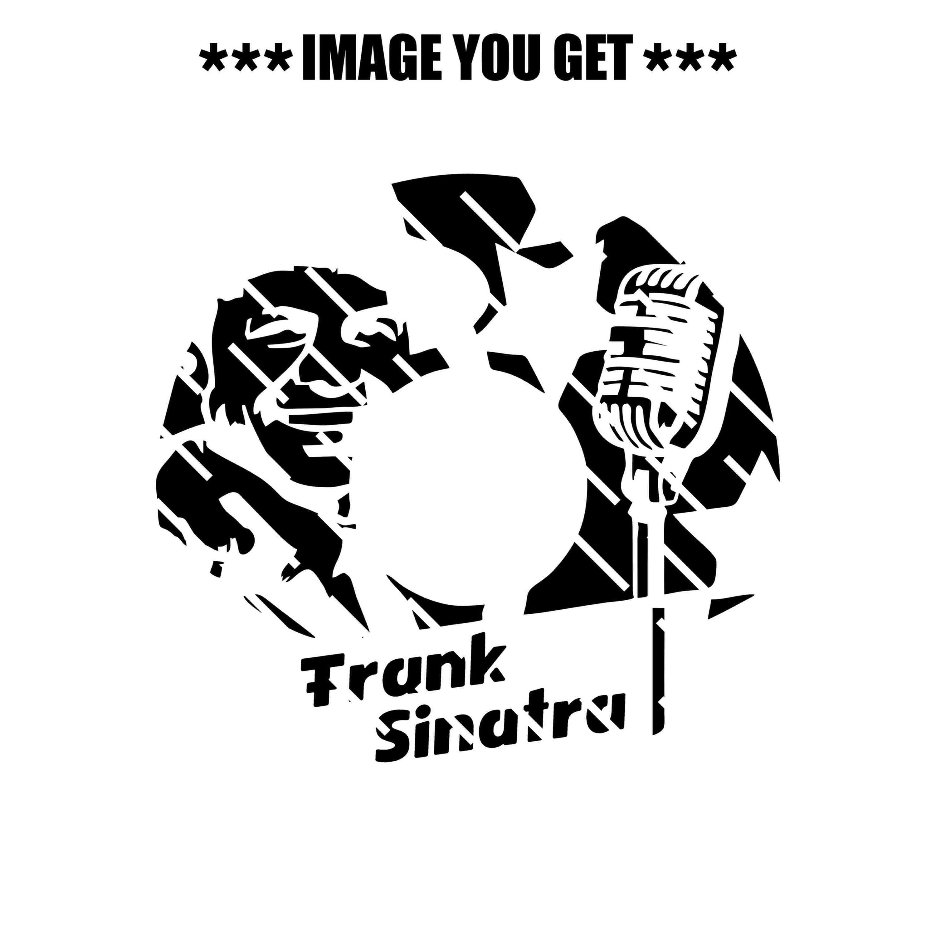 Frank Sinatra - Laser Cut Vinyl LP Record Template (FILES INCLUDED: Psd ...