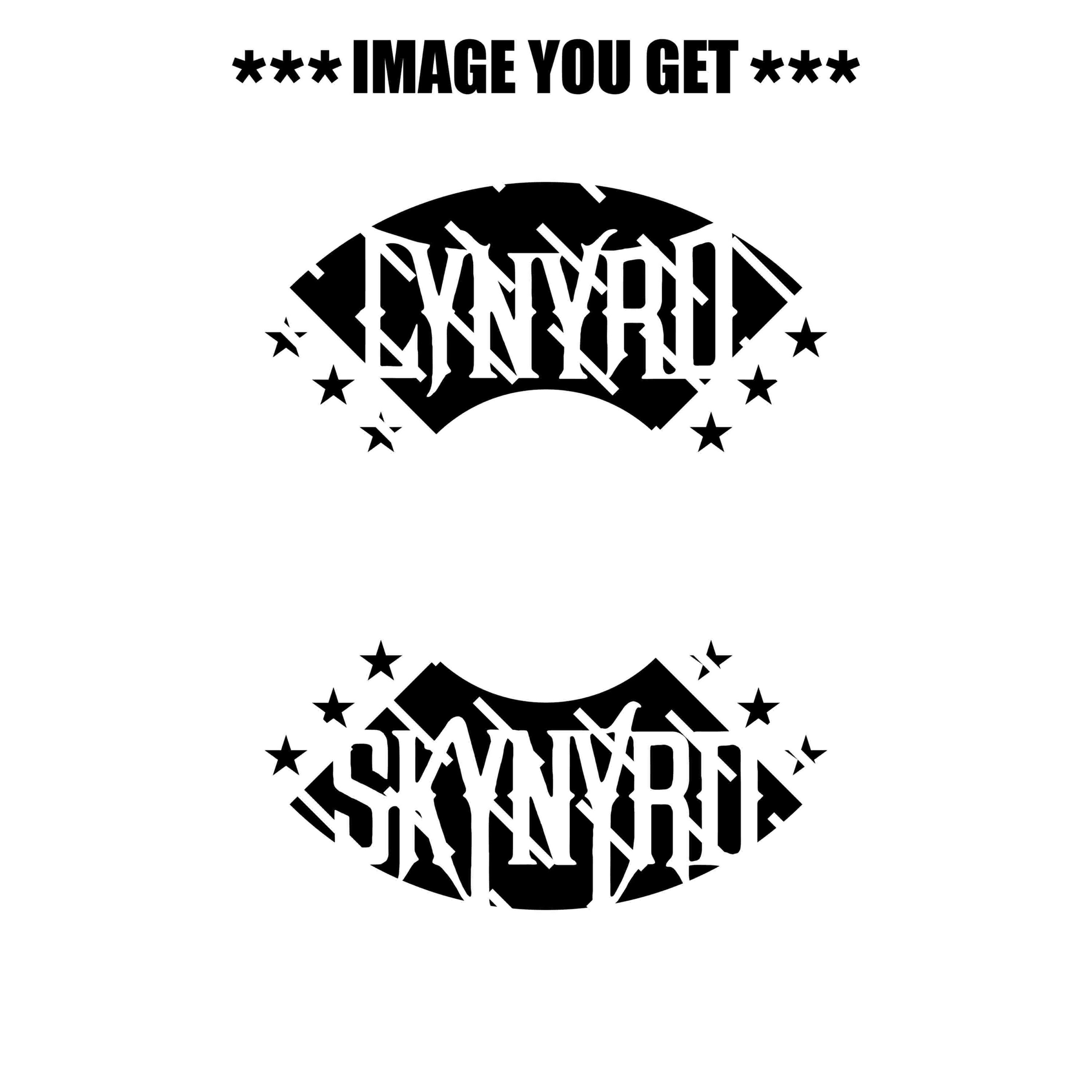 Lynyrd Skynyrd - Laser Cut Vinyl LP Record Template (FILES INCLUDED ...