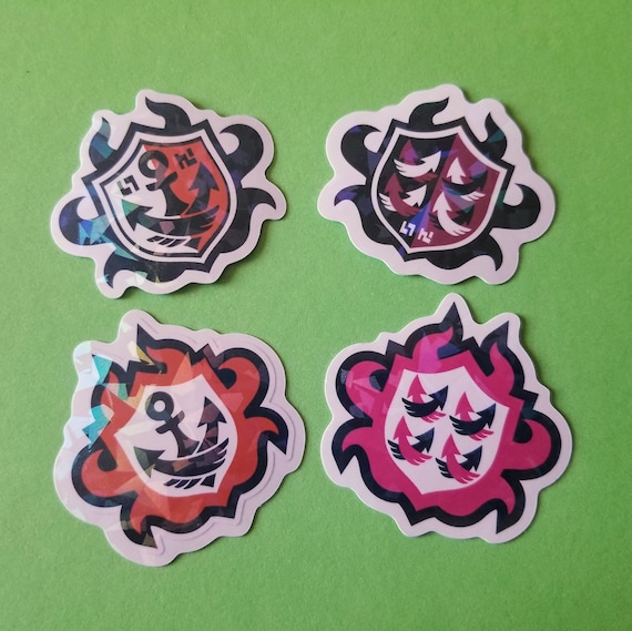 Splatoon Rank and League Logo Stickers Holo - Etsy