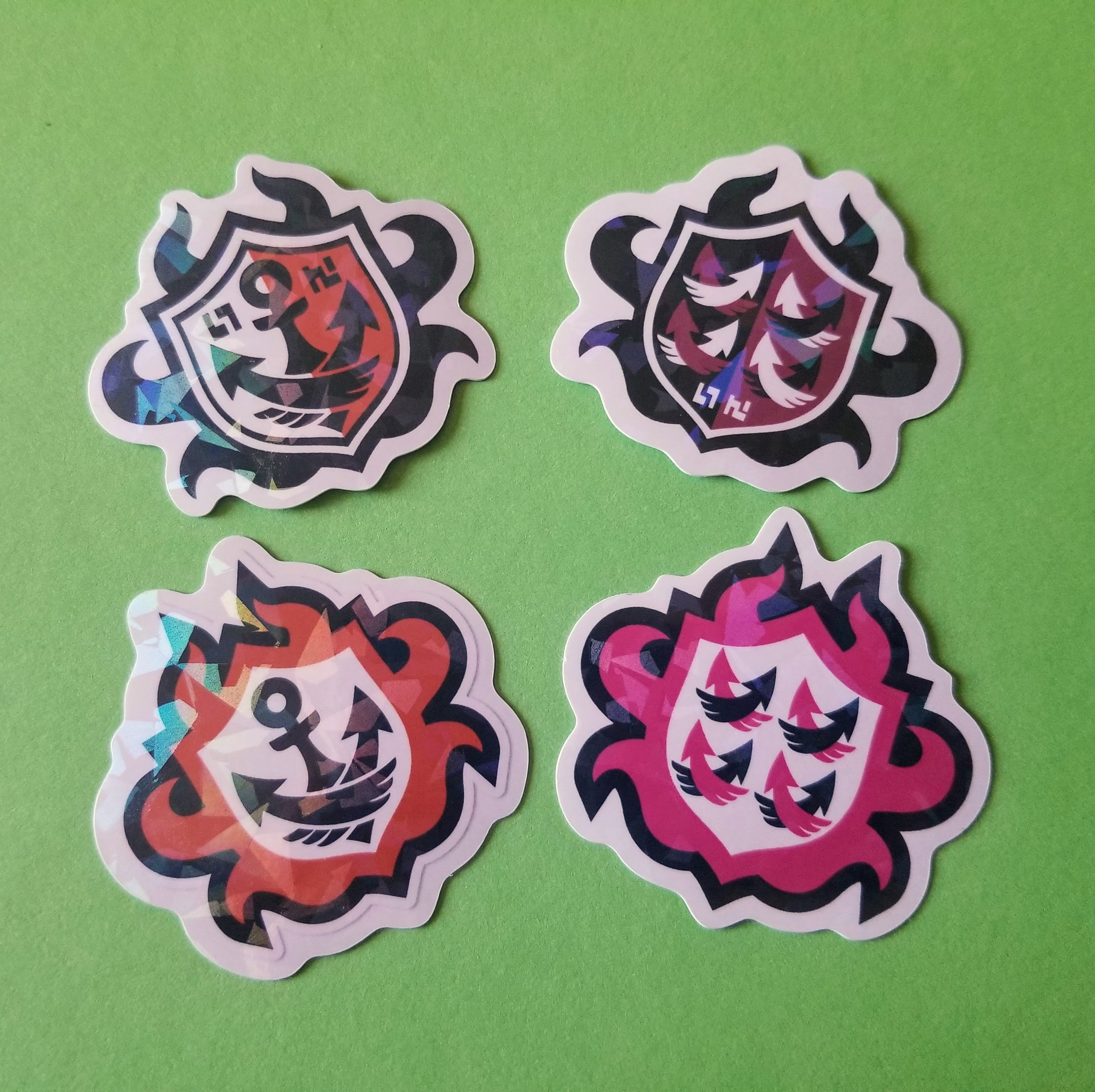Splatoon Rank and League Logo Stickers Holo - Etsy