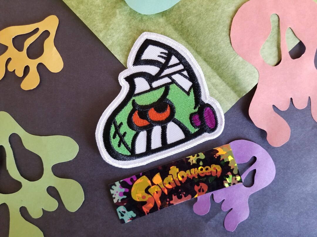 Splatoon Holiday Patch - Etsy