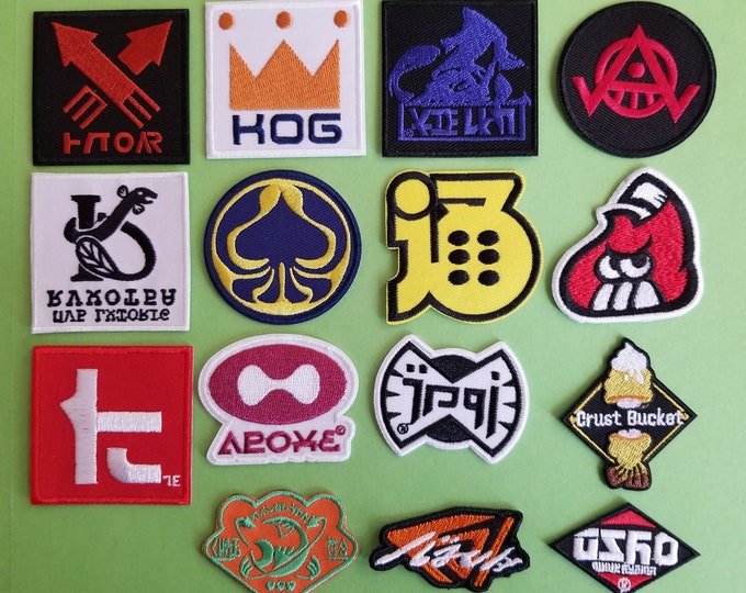 Splatoon Brand Patches - Etsy