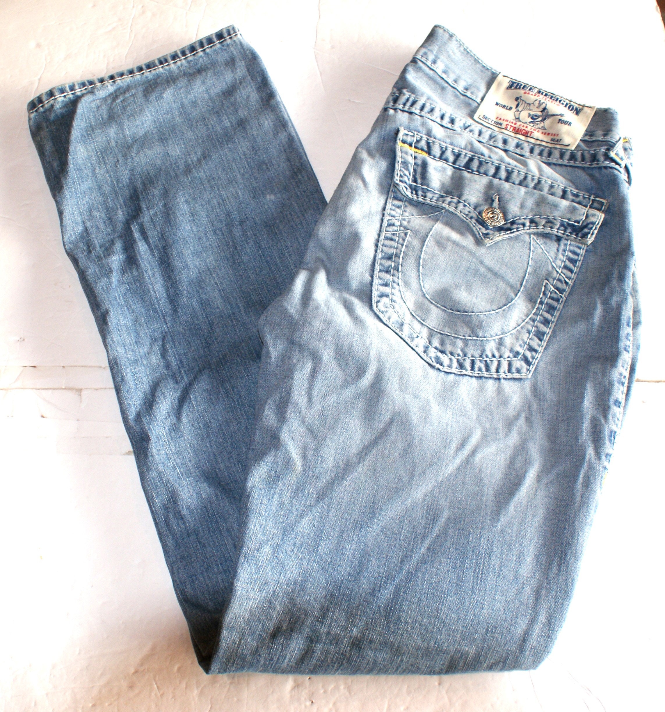 True Religion Jeans for Men, NWOT, W34 L34 - Etsy