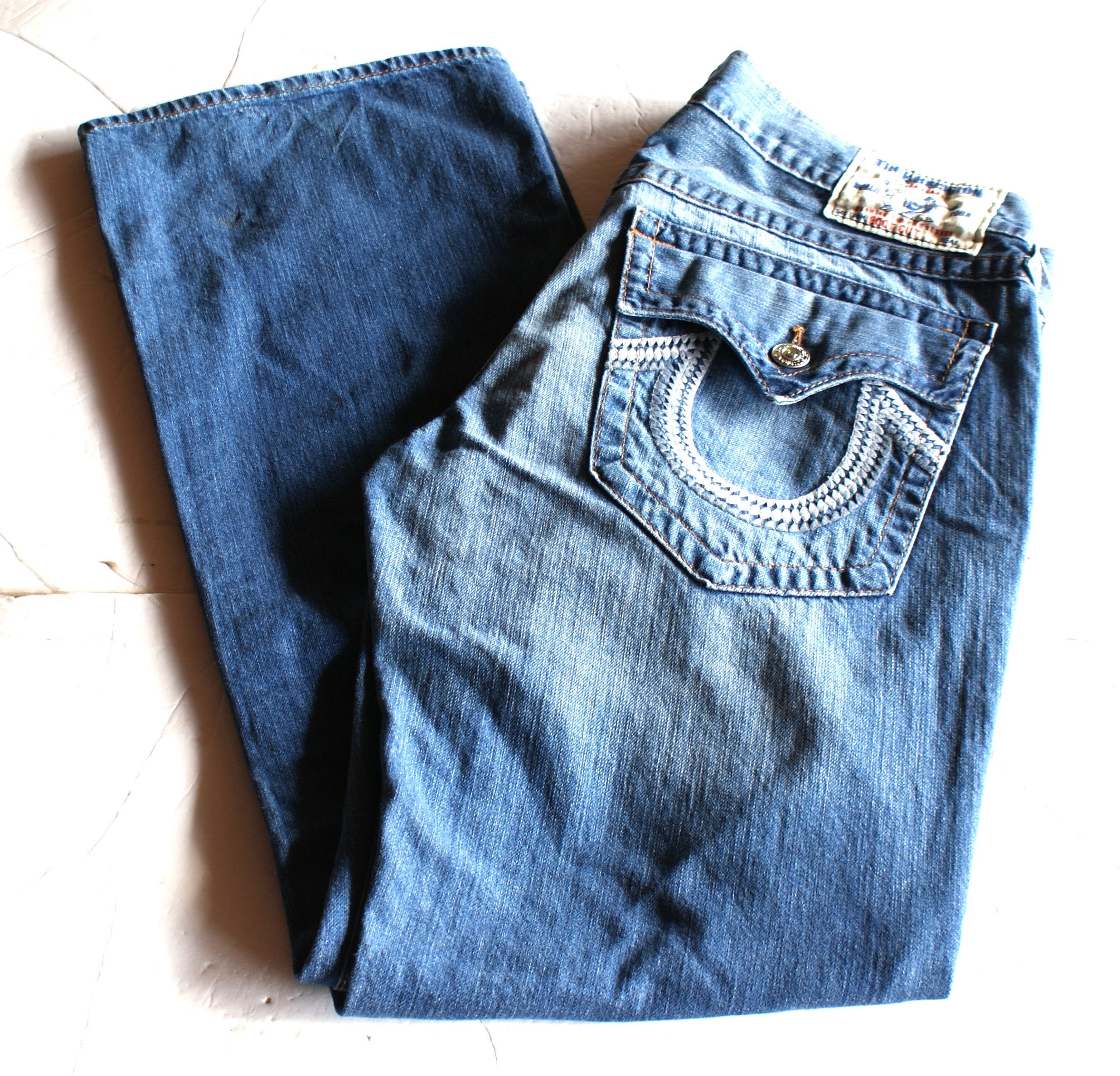 True Religion Jeans for Men, W36 L33 - Etsy