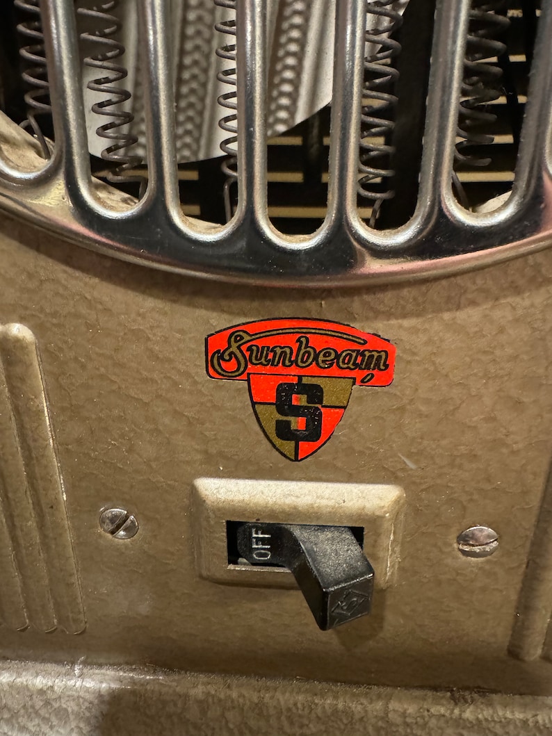 1930s Sunbeam Art Deco Portable Space Heater works - Etsy