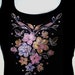 Hotfix Rhinestones Heat Transfer Iron on colorful Big Flower - Etsy