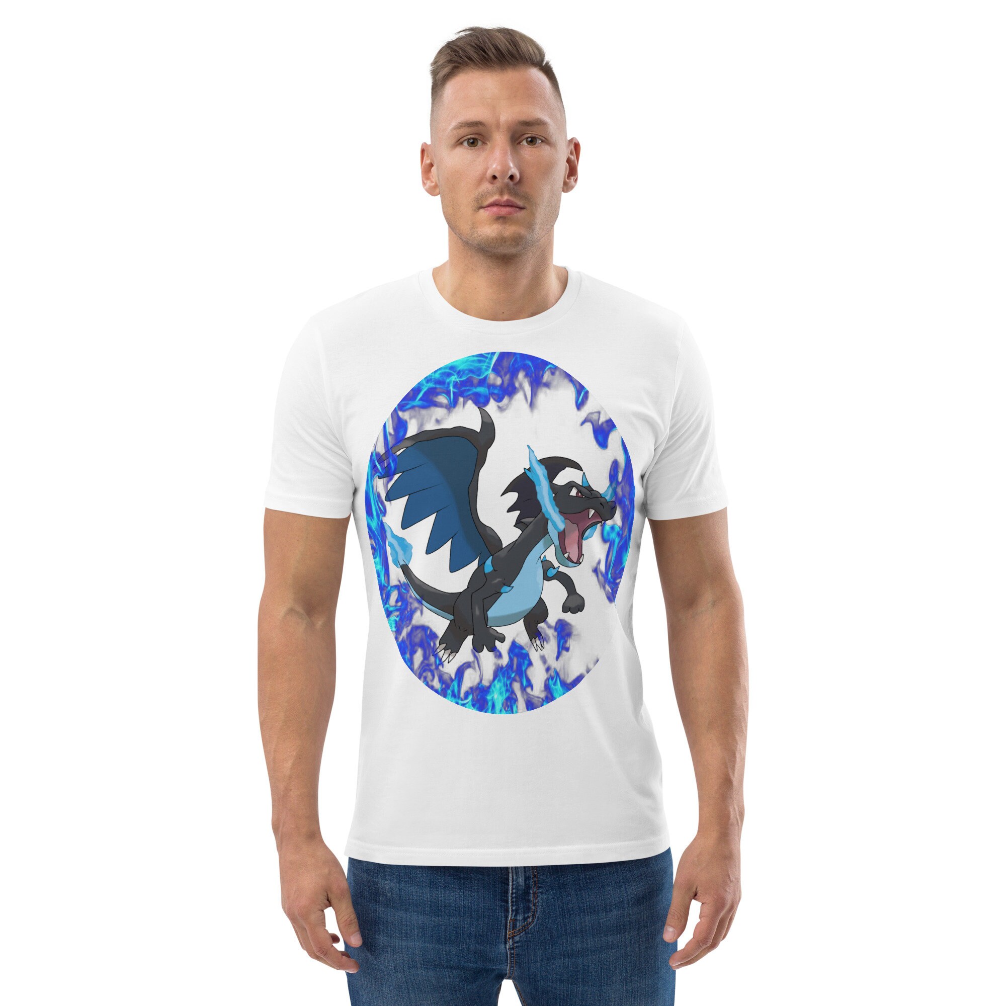 Mega Charizard X Unisex Organic Cotton T-shirt - Etsy