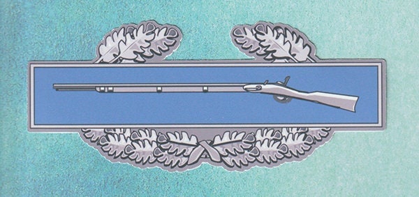 Sticker Combat Infantry Badge - Etsy