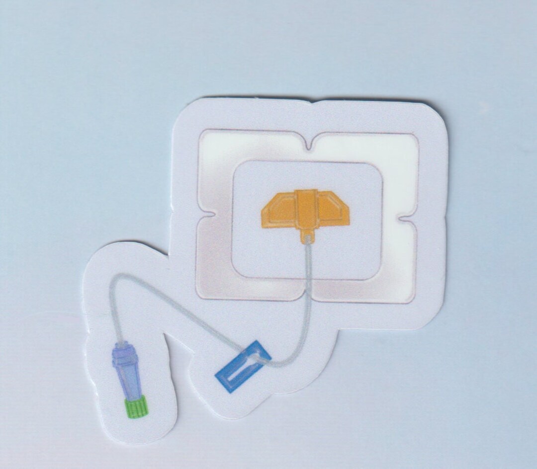 Sticker Medical Transplant Port for Chemo Infusion - Etsy