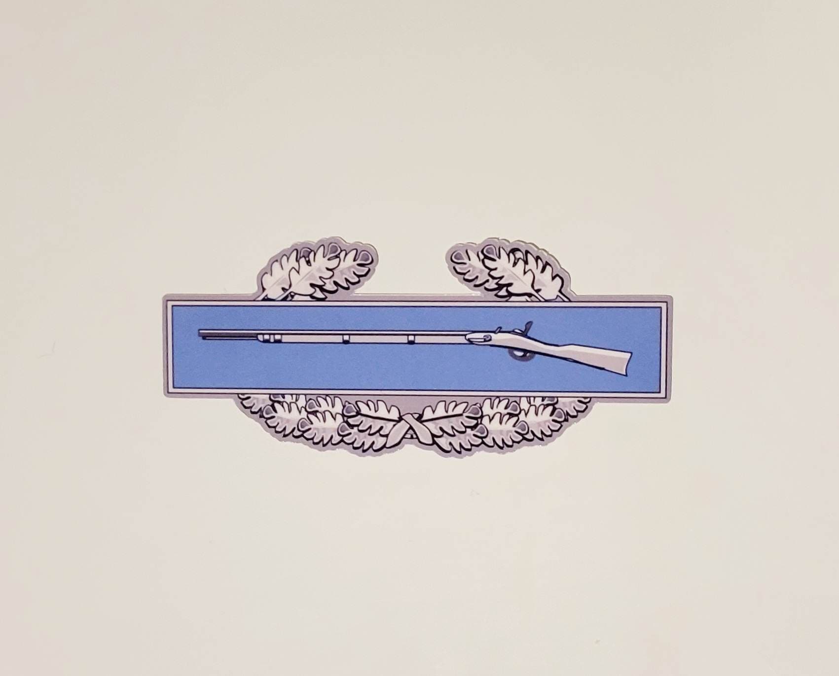 Sticker Combat Infantry Badge - Etsy