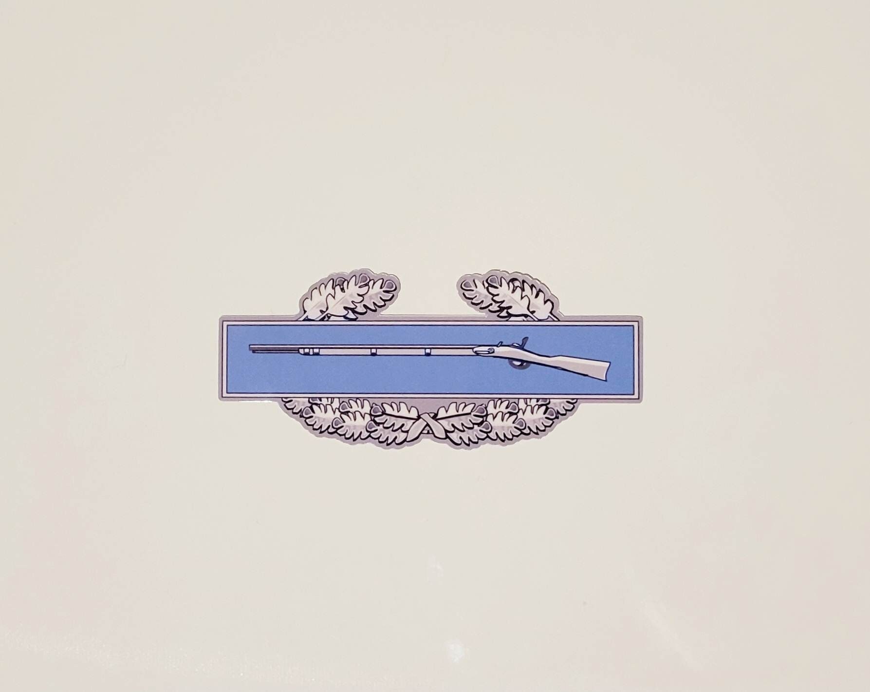 Sticker Combat Infantry Badge - Etsy