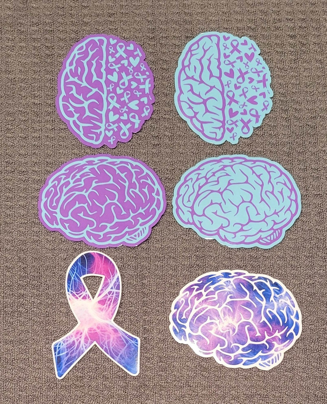 Sticker Brain Alzheimer's Awareness Sticker Pack - Etsy