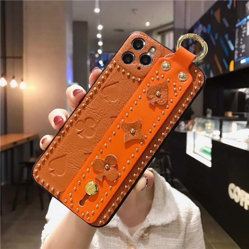 IPhone 12 / 12 Pro Leather Phone Case Fashion Poker Design Luxury With ...