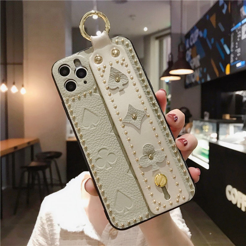 IPhone 12 / 12 Pro Leather Phone Case Fashion Poker Design Luxury With ...