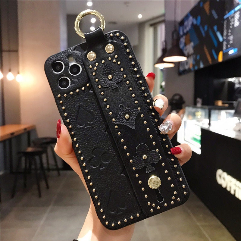 IPhone 12 / 12 Pro Leather Phone Case Fashion Poker Design Luxury With ...