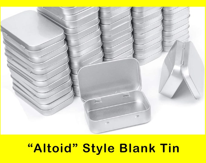 Bulk Set of 10 Empty Altoids Tin Containers Cinnamon Crafts Teachers - Etsy