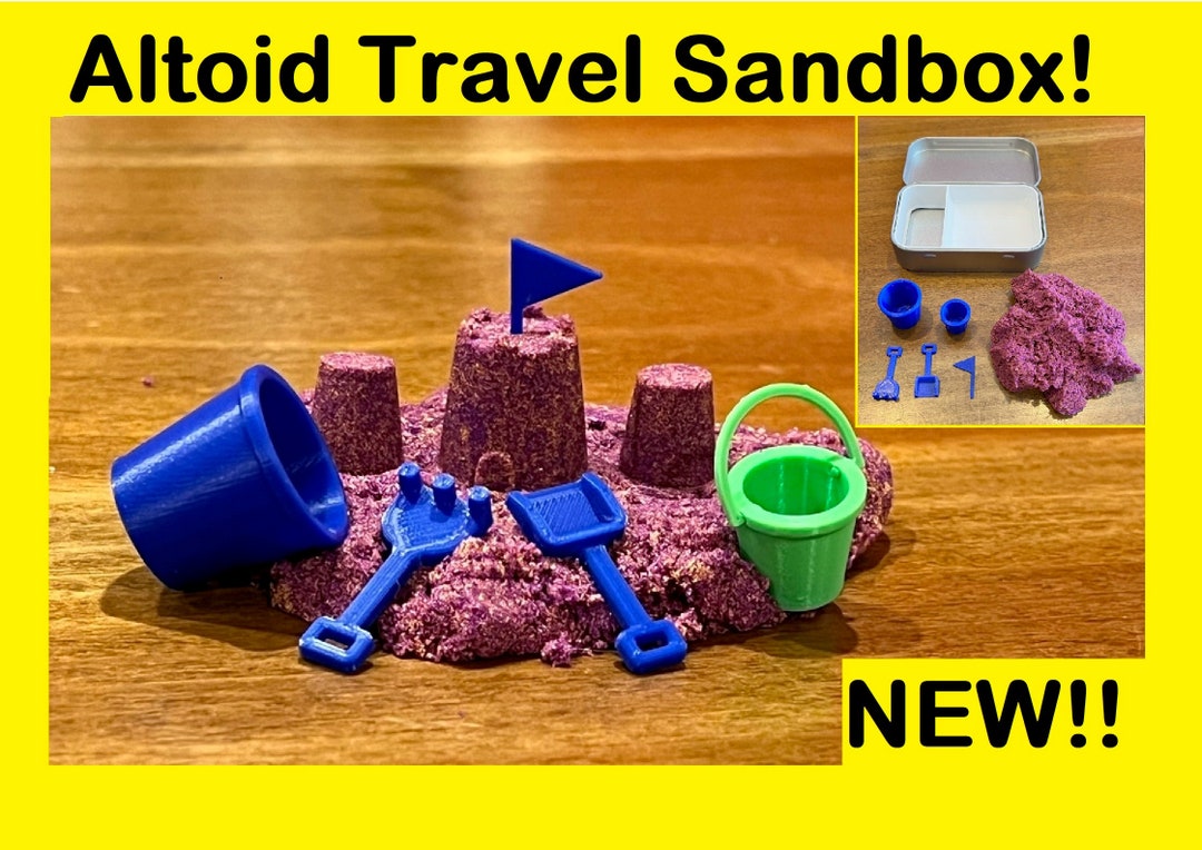 Altoid Tin Travel Sandbox for Kids - Etsy