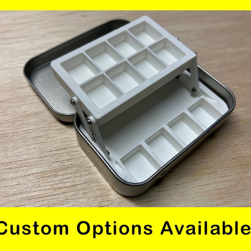 Watercolor Tin Box - Etsy