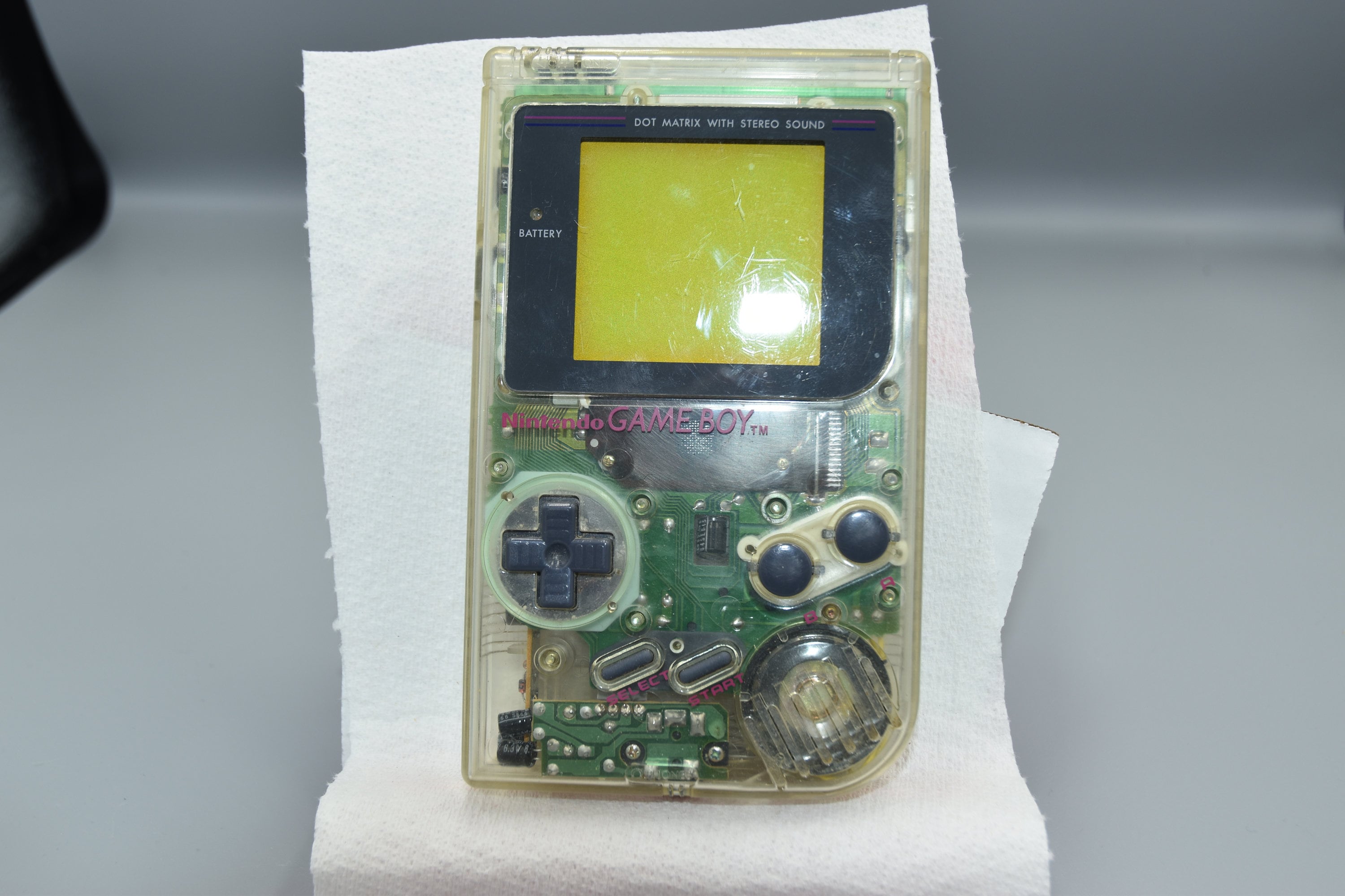 Nintendo Game Boy Pocket Game Console Clear Case - Etsy
