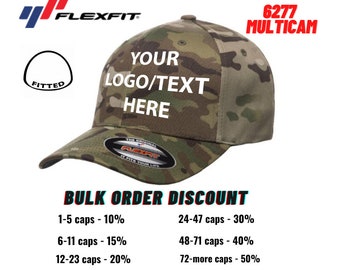 Custom Multicam Hat - Etsy