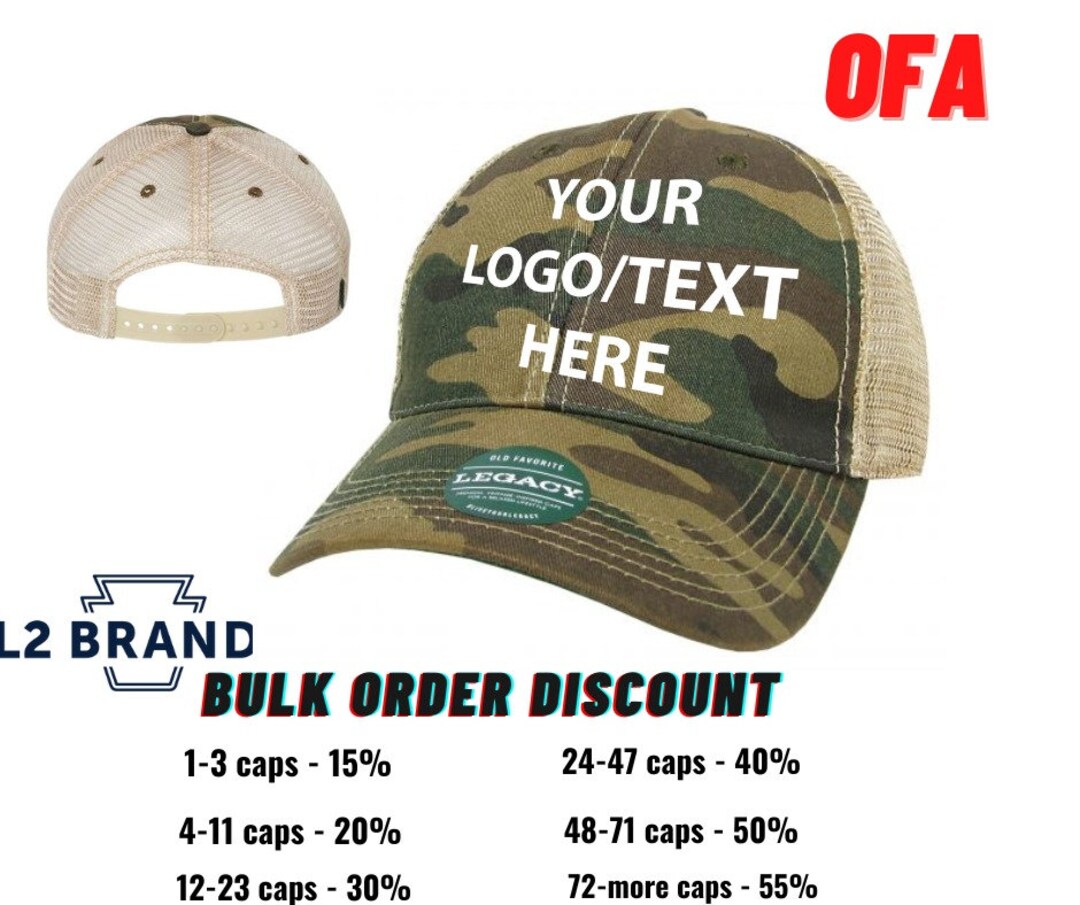Legacy Ofa Custom Legacy Hat Legacy Caps Trucker Cap Old - Etsy
