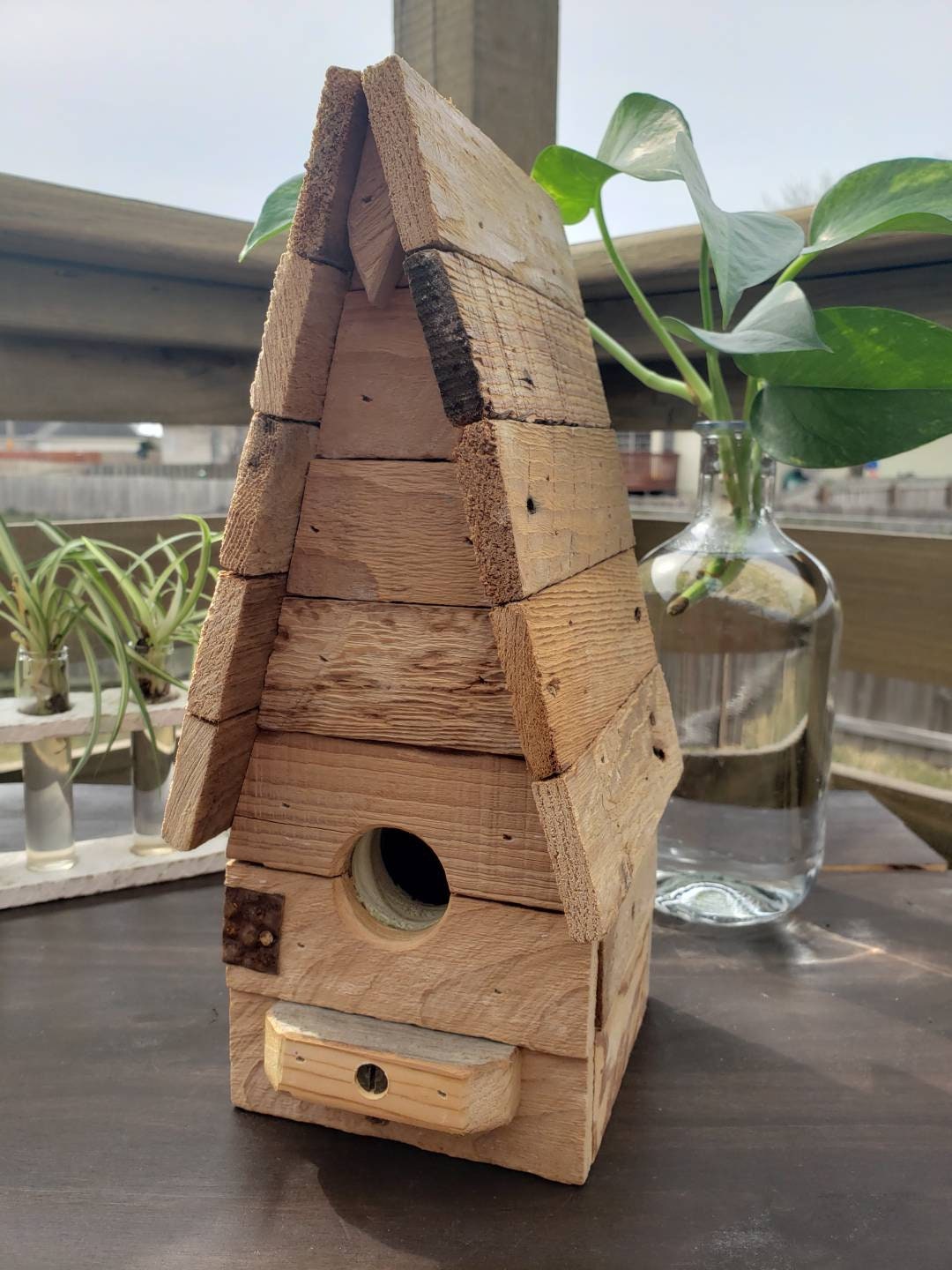 Rustic Birdhouse - Etsy