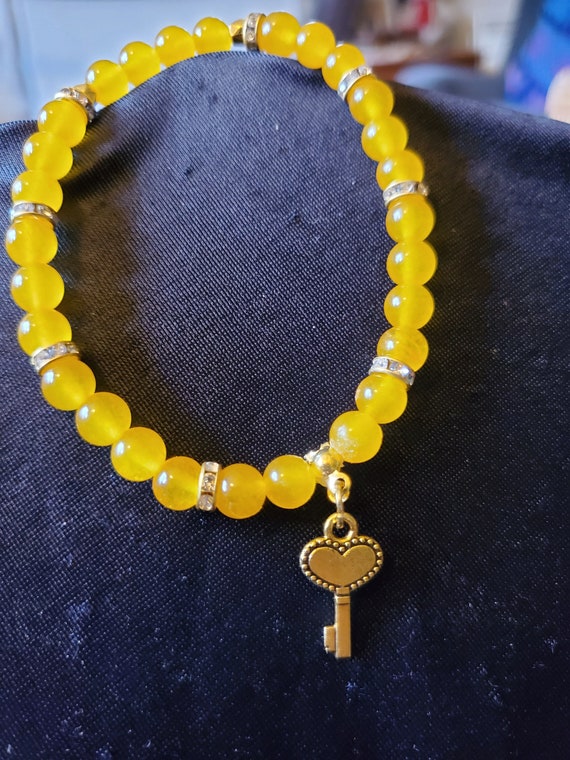 Elastic charm bracelet store