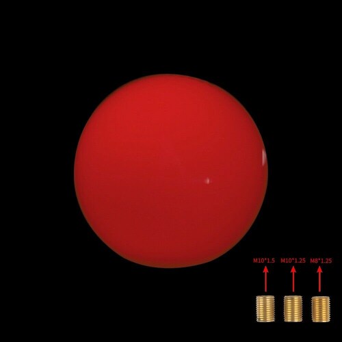 Jdm Universal Red Carbon Fiber Round Ball Shape Manual Gear - Etsy