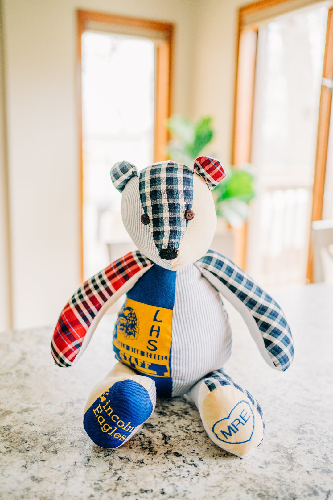 Memory Bear Bear From Clothes Passed Loved One Gift Grievance Gift Idea ...