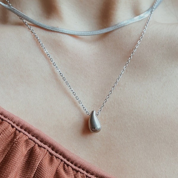 Drop Necklace - Etsy