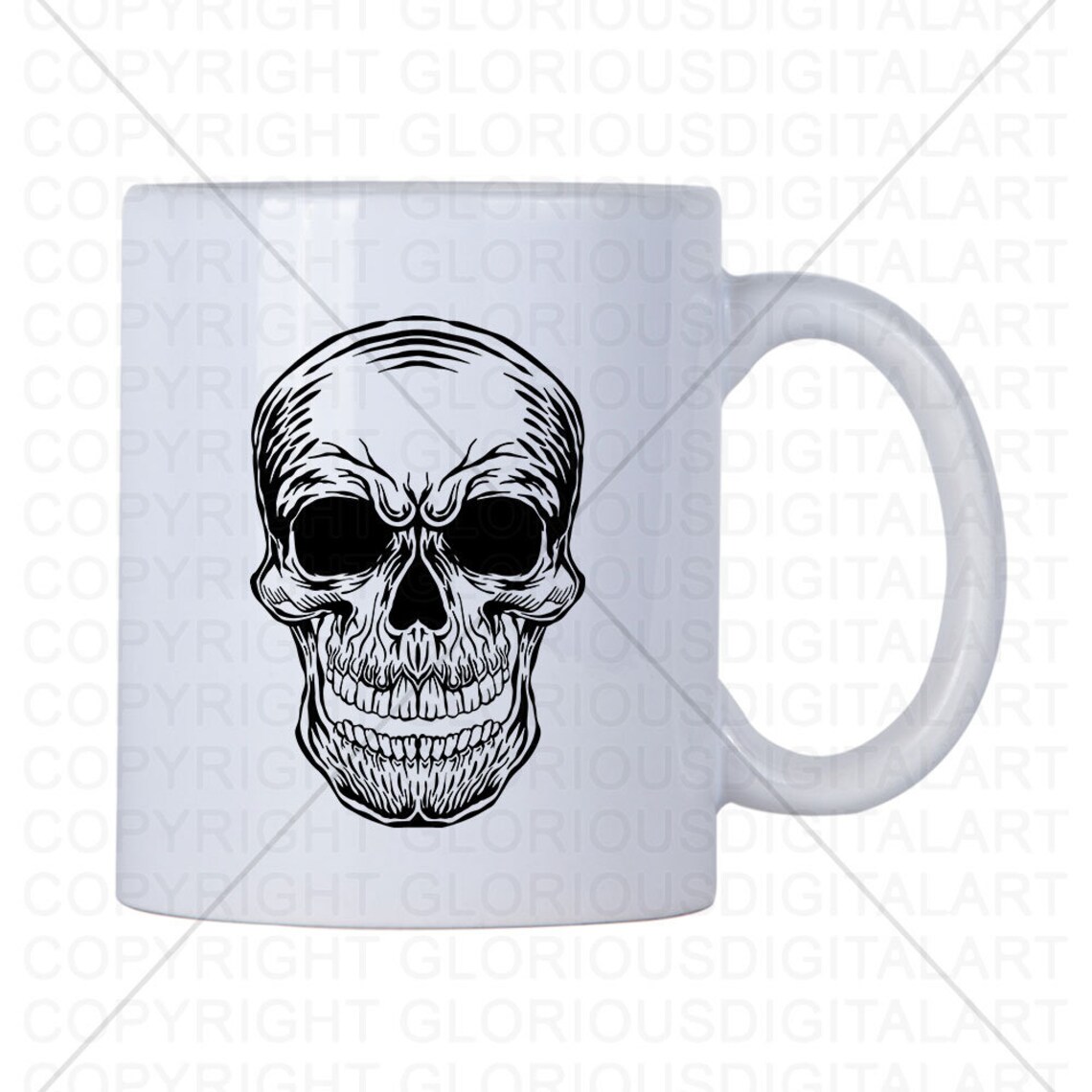 Skull and Bones Digital File Instant Download Svg Pdf Jpg Eps Png ...