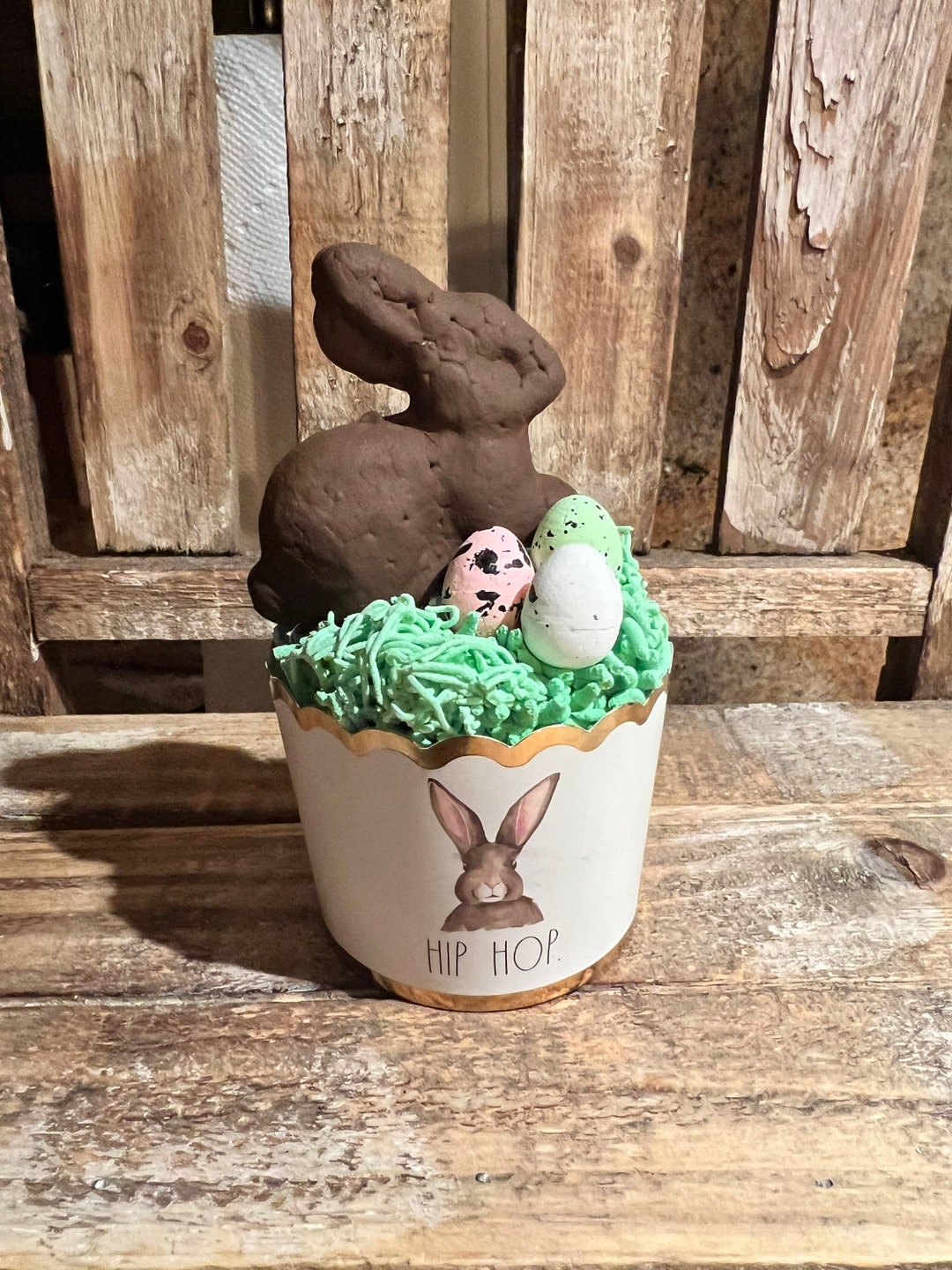 Rae Dunn Inspired Faux Cupcake for Easter Tiered Tray Displays - Etsy