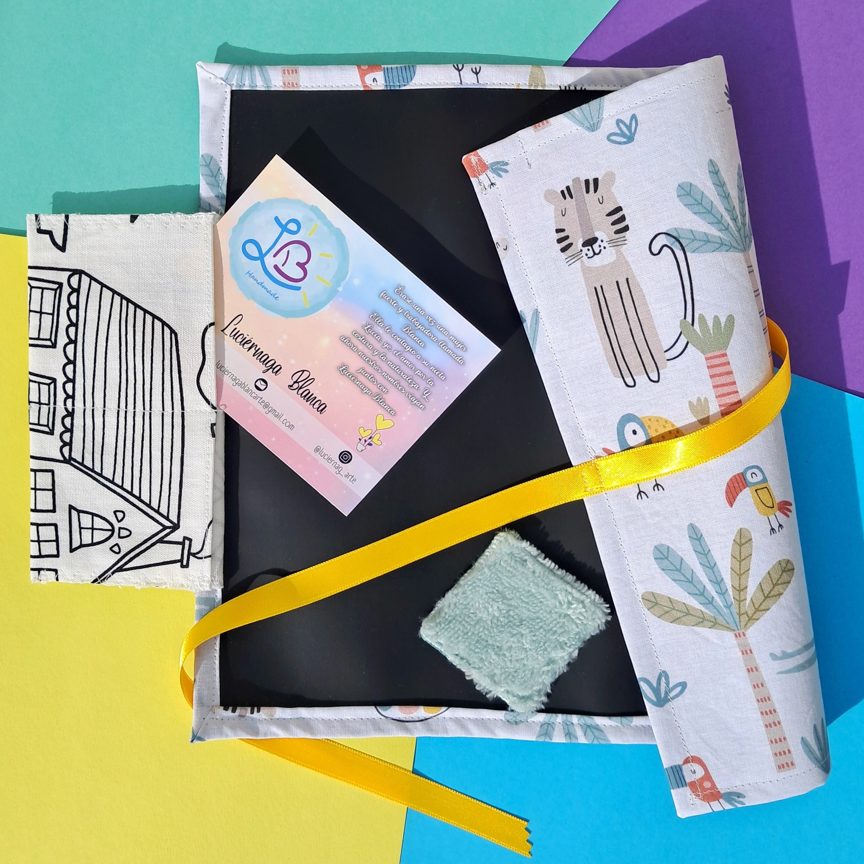 Roll-up Travel Blackboard for Kids Portable Chalkboard Mat - Etsy