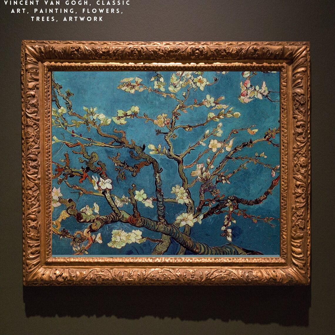 Vincent Van Gogh Almond Blossom Printable Famous Art, Instant Download ...