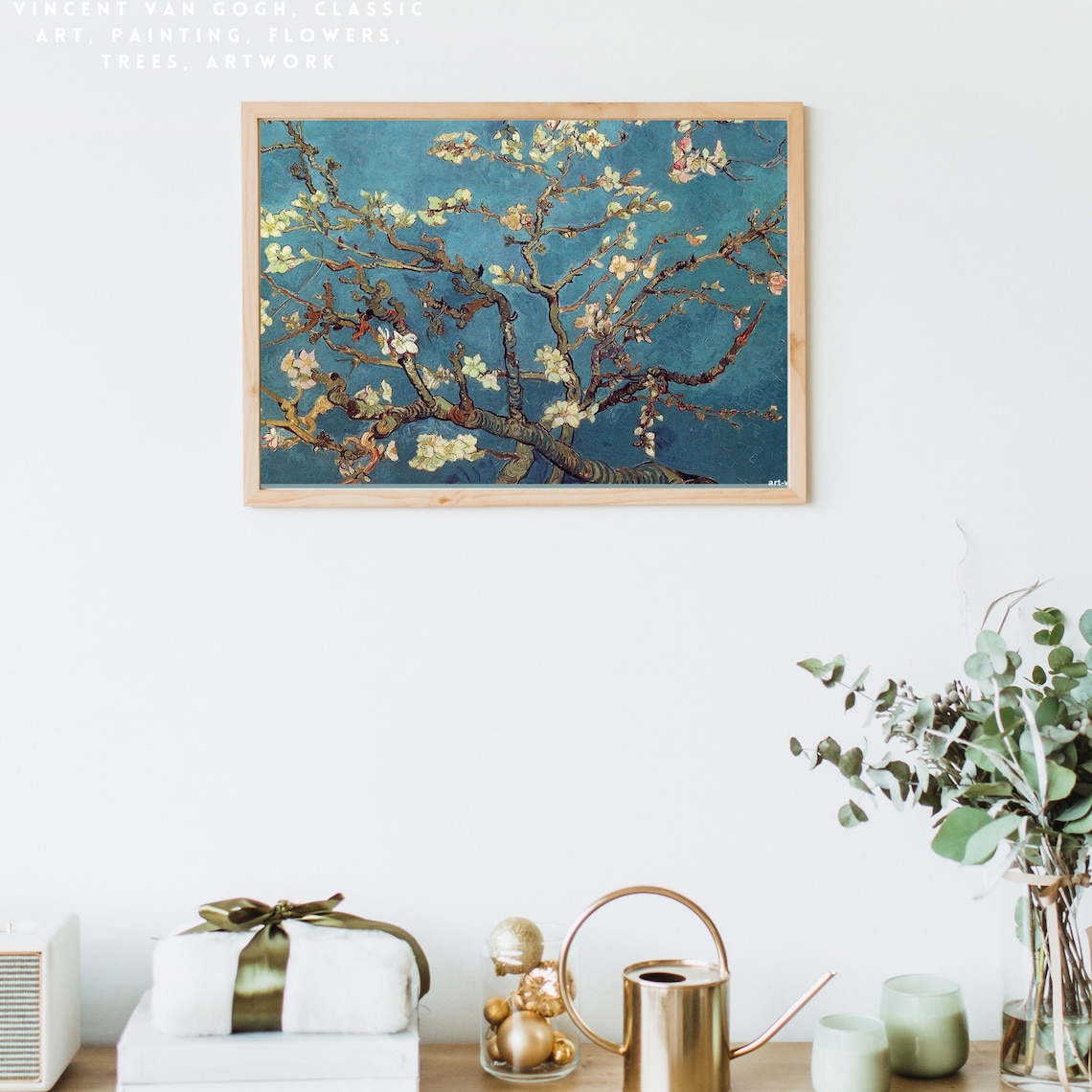 Vincent Van Gogh Almond Blossom Printable Famous Art, Instant Download ...