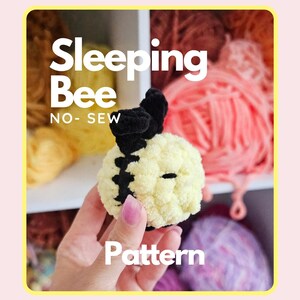 Bee | CROCHET PATTERN | No Sew | Instant Download PDF | Sleeping Bees - Etsy