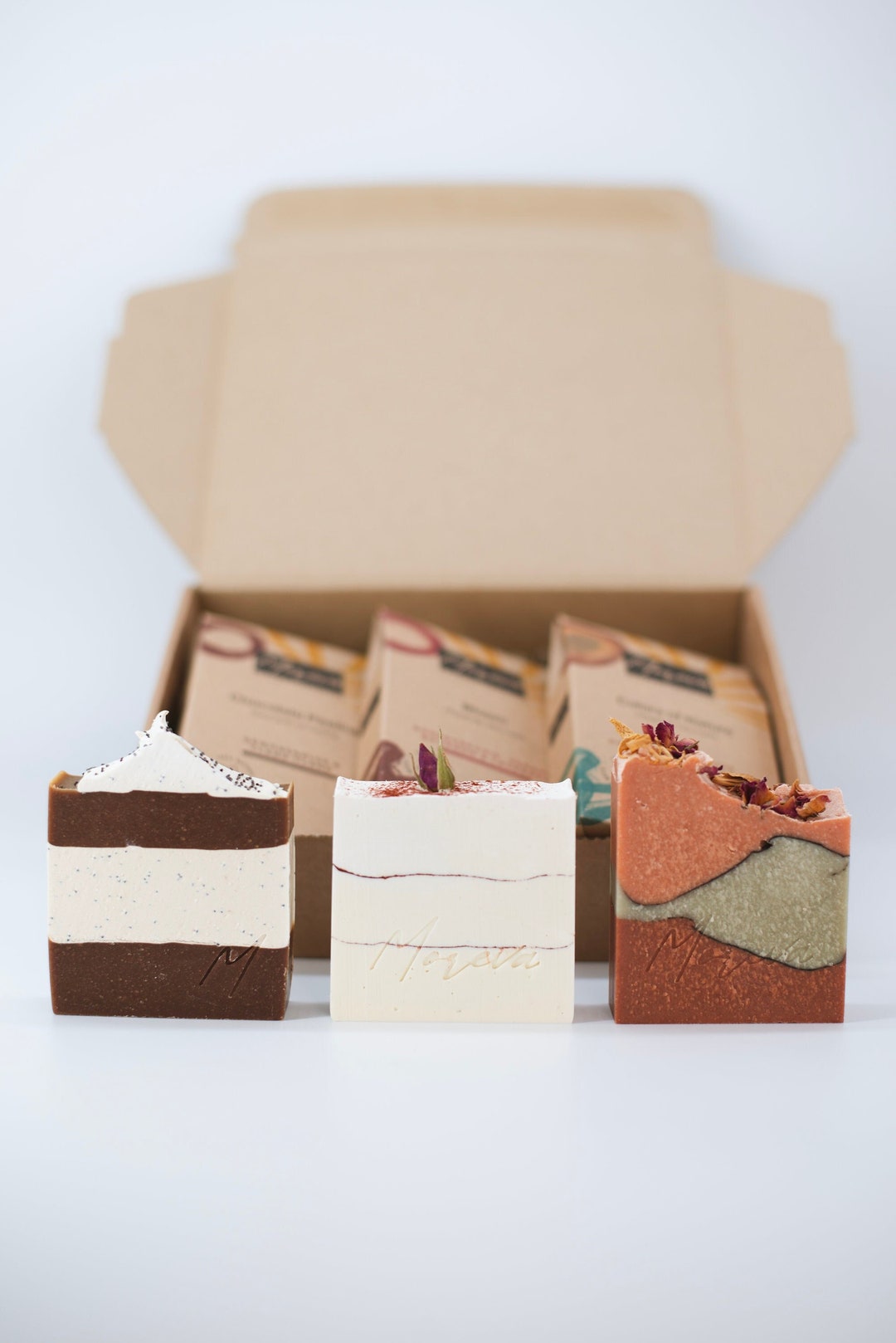Natural Soap Gift Set Sweet Summer, Vegan Soap Set With 3 Organic Soap ...