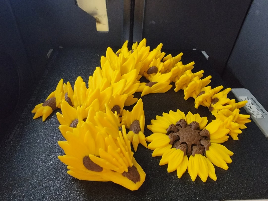 Sunflower Dragon - Etsy