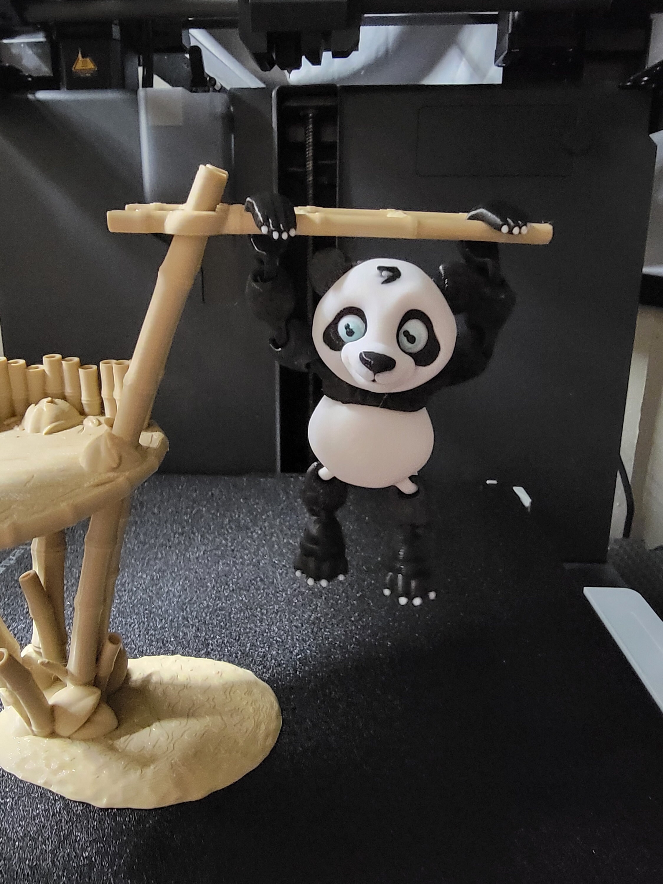 Flexi Pandas With Bamboo Tree Stand - Etsy Canada