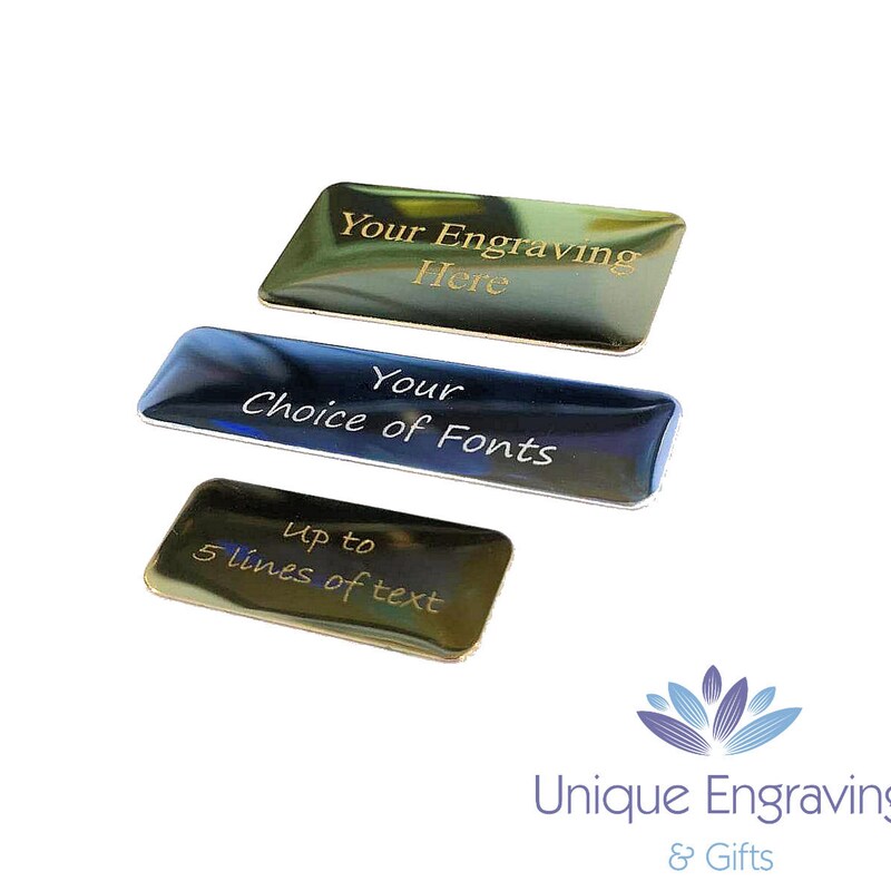 Round Award Name Plate - Etsy