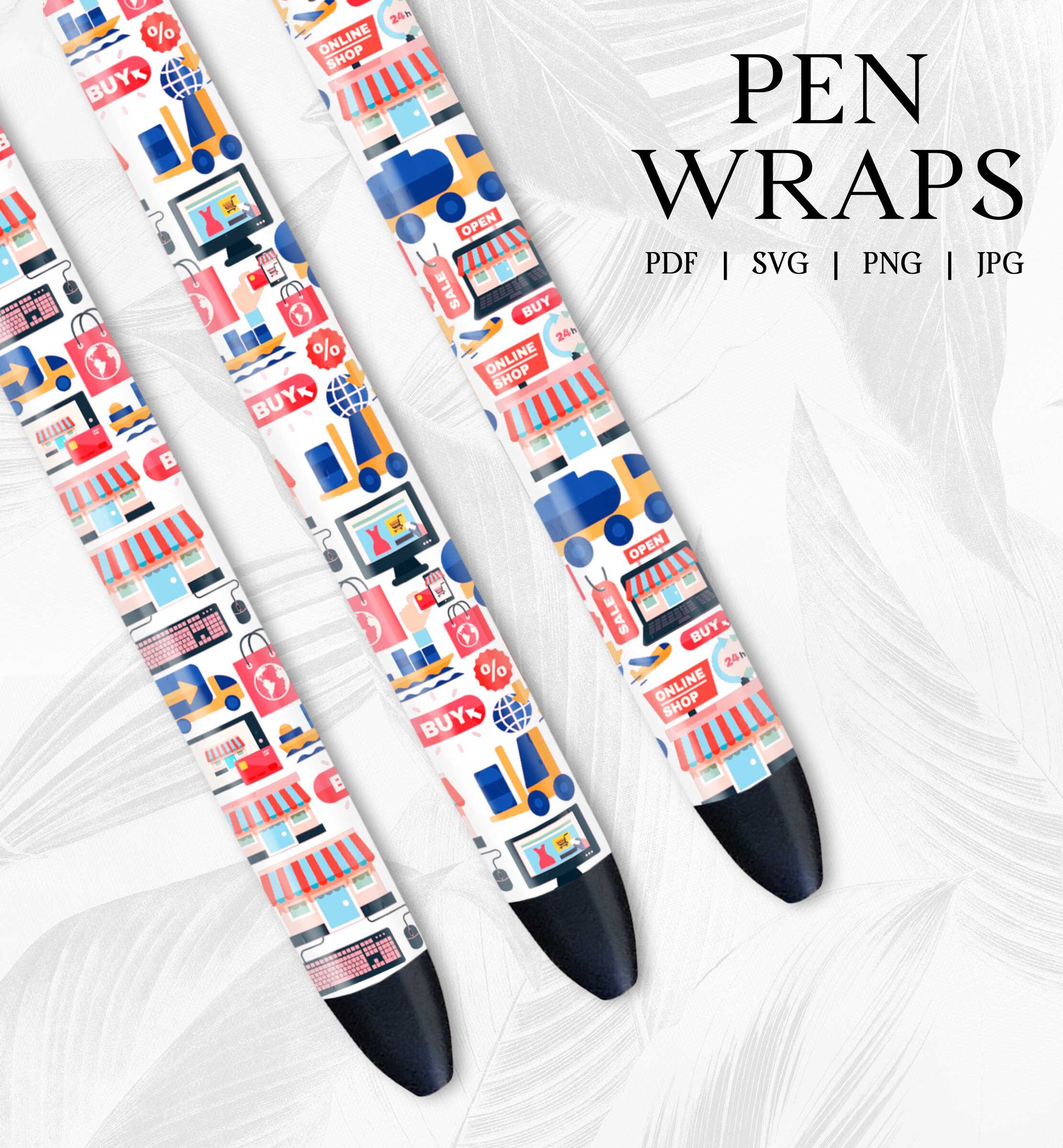 Sales Pen Wrap Pen Wrap Svg Sublimation Pen Wrap Design - Etsy