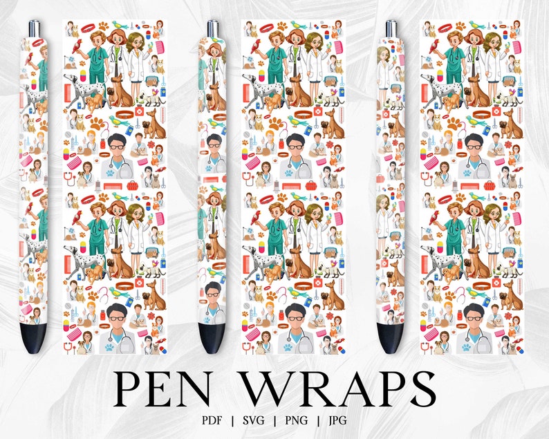 Nurse Pen Wrap,pen Wrapsvg,sublimation Pen Wrap, Pen Wrap Png, Glitter ...