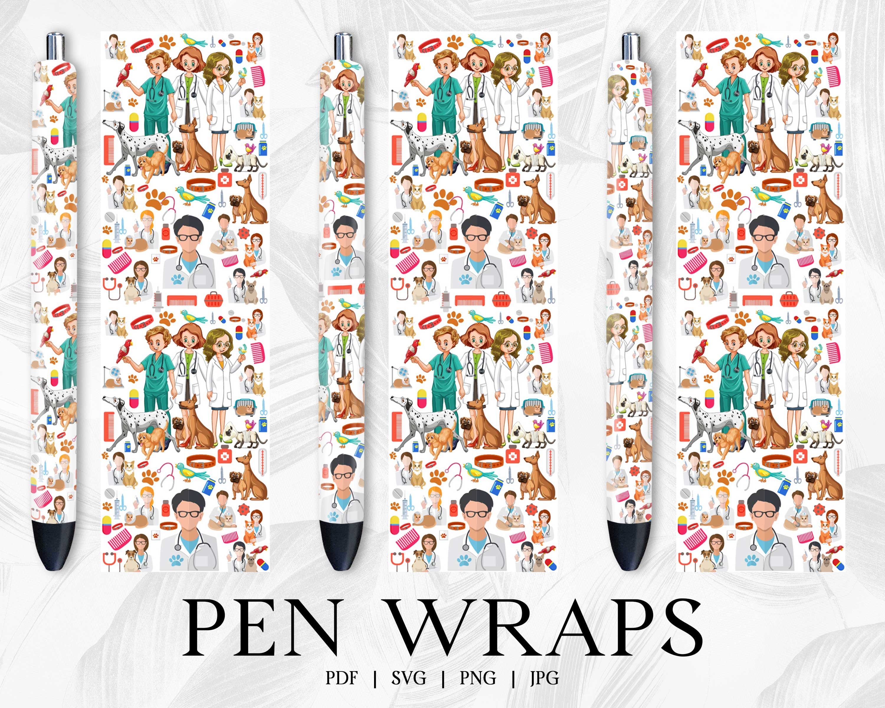 Nurse Pen Wrap,pen Wrapsvg,sublimation Pen Wrap, Pen Wrap Png, Glitter ...