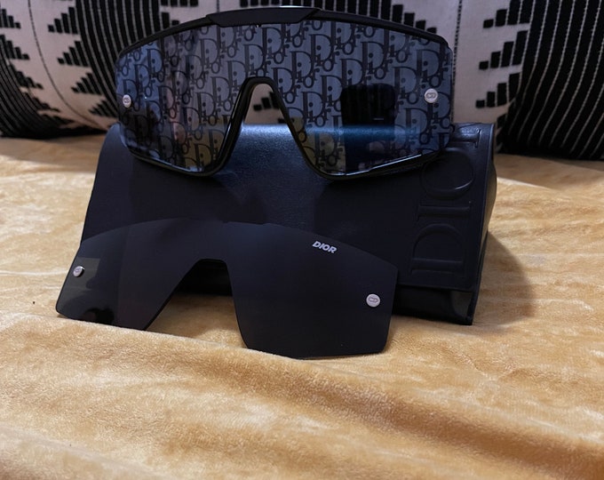Authentic Dior Oblique Sunglasses The Diorxtrem Mu Etsy