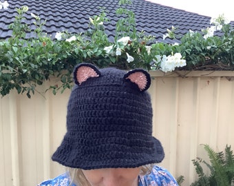 Cat Bucket Hat | Etsy